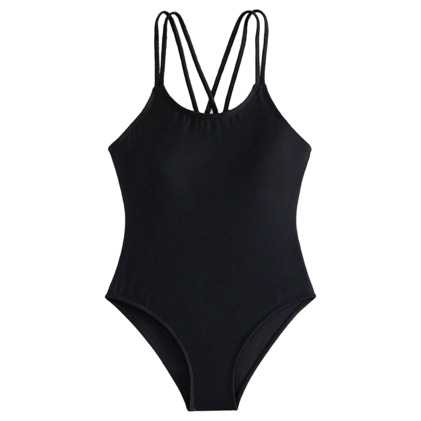 LIIPEE Girls Swimwear One-Piece Swimsuits Cool Beach Pool Bathing Suit ...