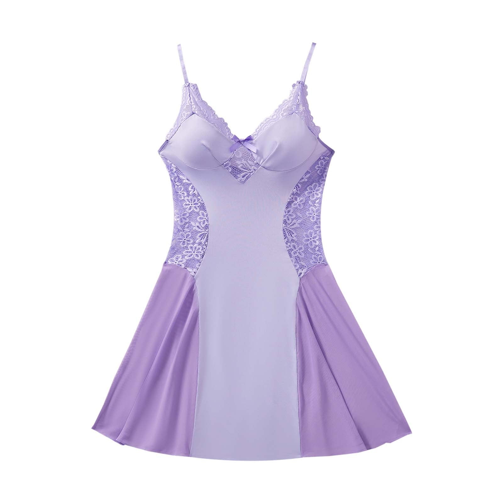 LIIPEE Women Sleepwear Summer Fall Lingerie Sexy Lace Mesh Shapewear ...