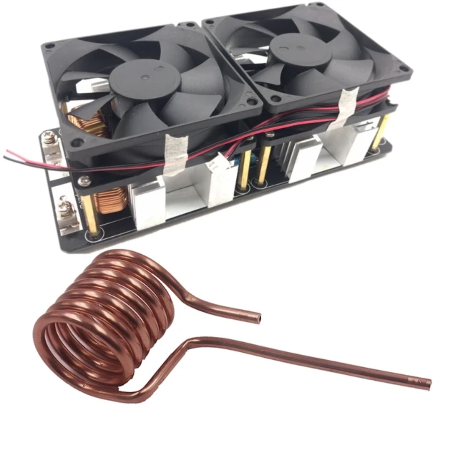 LIISANSA 2000W 50A ZVS Low voltage induction heating board Power supply ...