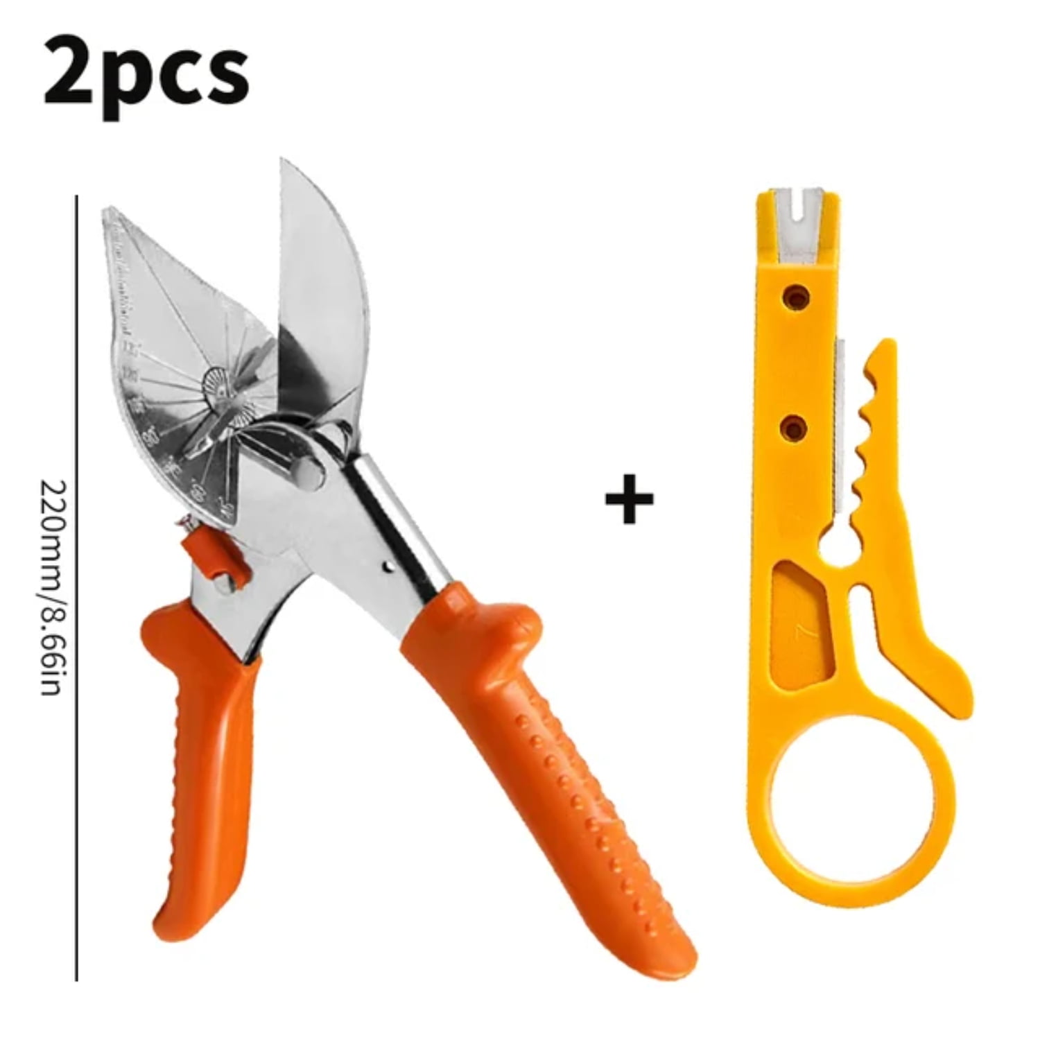 LIISANSA Durable Adjustable Multi-angle Safety Lock Cutting Scissors ...