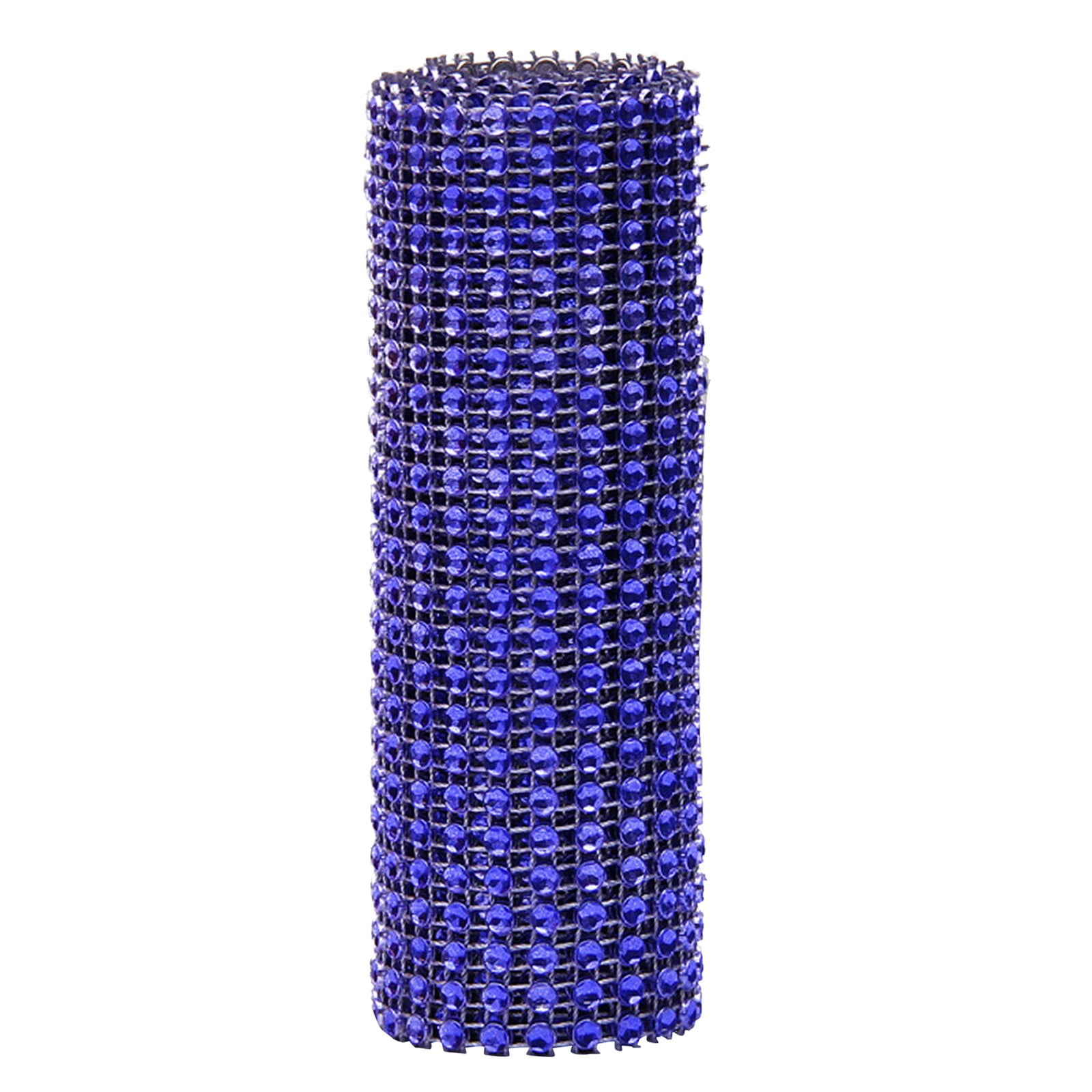 LIJCC 24 Rows of Plastic Hollow Mesh Drills Crystal Rhinestone Ribbons ...