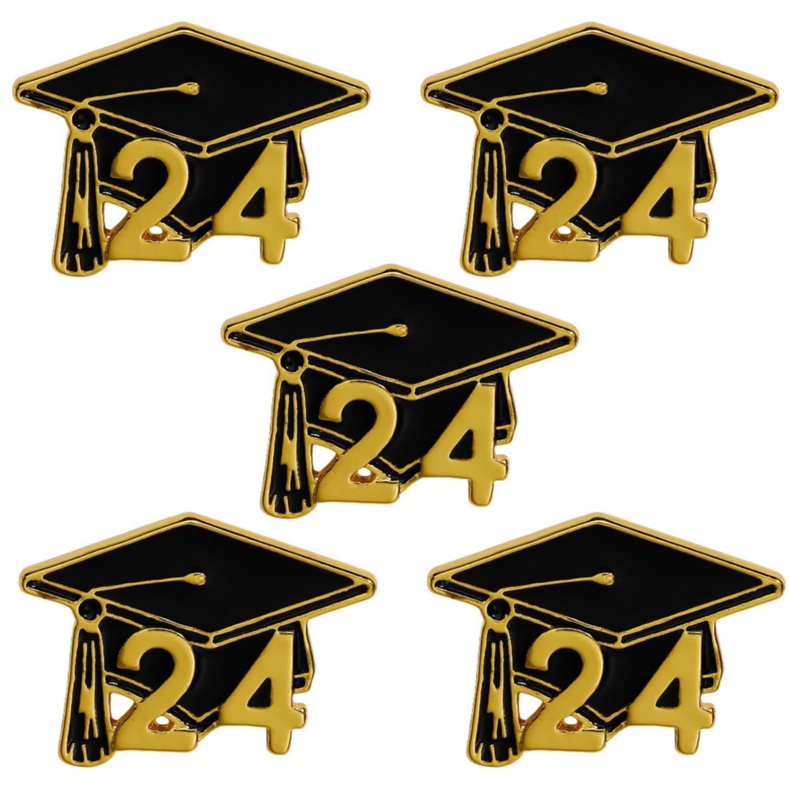 LIJCC 5pc/10pc Class of 2024 Graduation Pins Souvenir Emblem Graduation ...