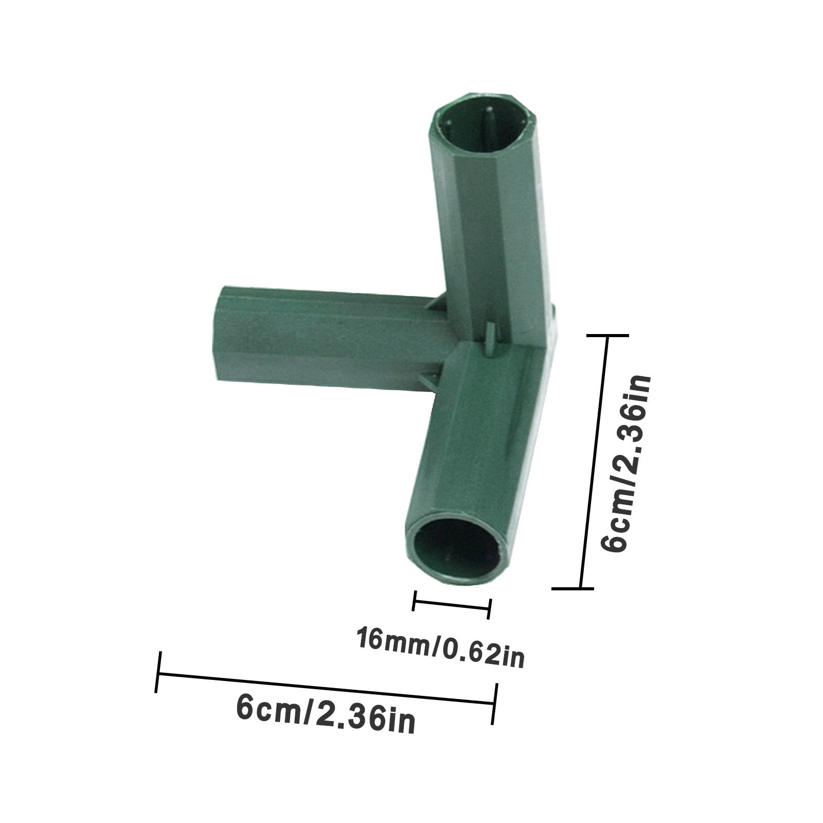 LIJCC Awning Connector,Corner Connector Plastic Greenhouse Installation ...