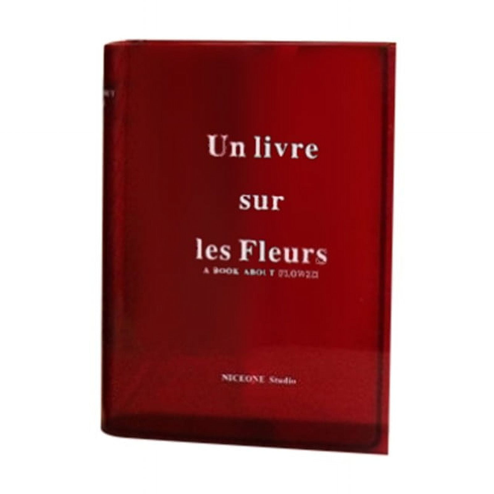 LIJCC Book Flower Pot Vase,Clear Book Vase 2024 New Clear Book Vase ...