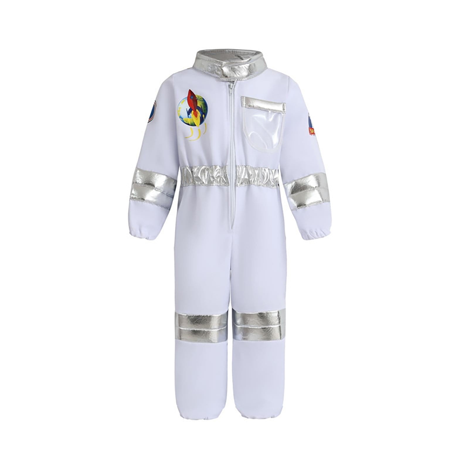 LIJCC Boys Space Jumpsuit Children's White Astronaut Boy Suit Jumpsuit ...