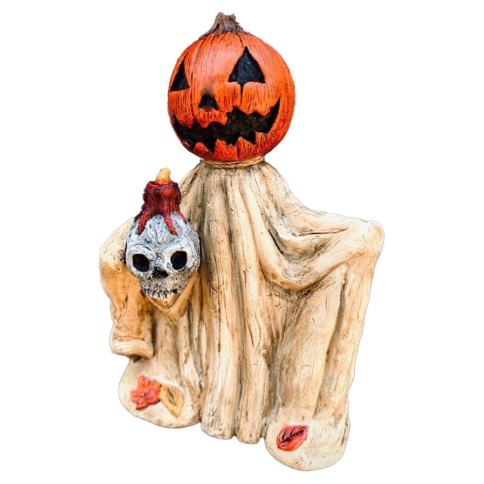 LIJCC Cape Pumpkin Ornament The Guiding Wraith Figure Vintage Blow ...