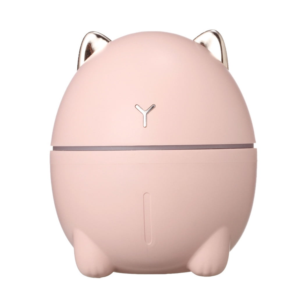 LIJCC Cat Humidifier Desktop Diffuser USB Cat Mist Light Cute ...