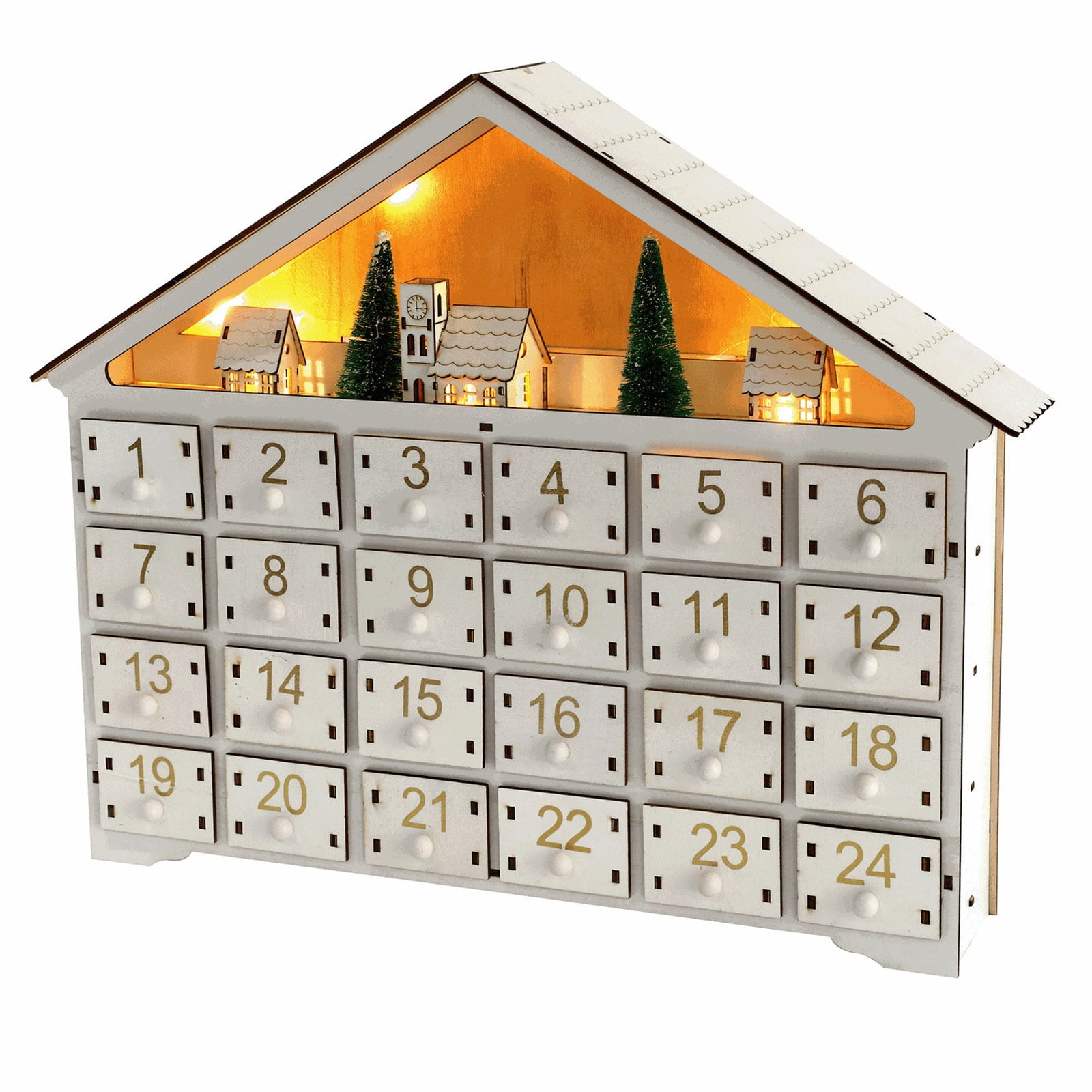 LIJCC Christmas Digital Calendar Ornaments,Christmas Countdown Calendar ...