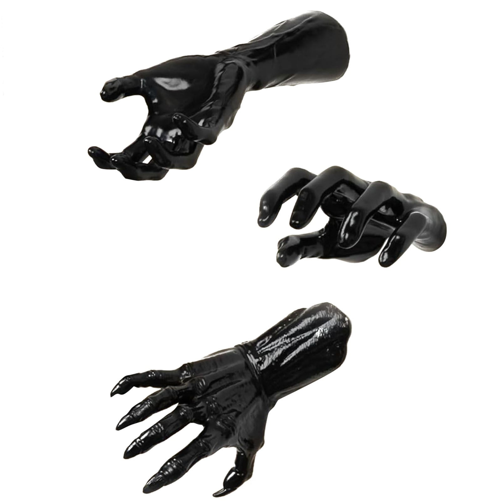 LIJCC Devil'S Hand Sculpture Wall Hanging Halloween Decorations Pack of ...