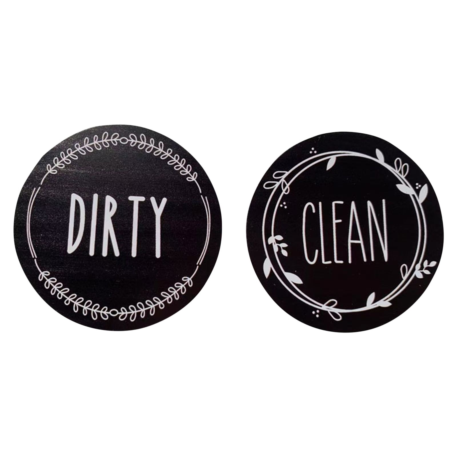 LIJCC Double Sided Refrigerator Magnet,Dishwasher Magnet Clean Dirty ...