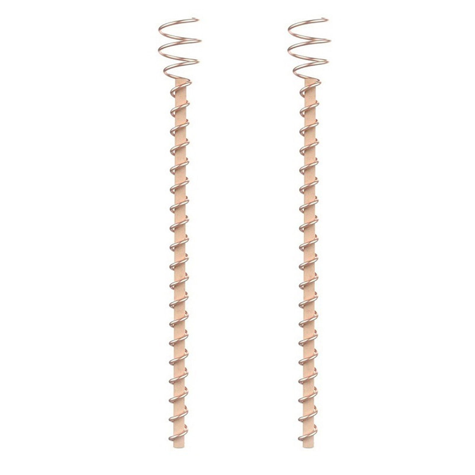 LIJCC Electrically Cultured Copper Antenna,Electroculture Plant Stakes ...