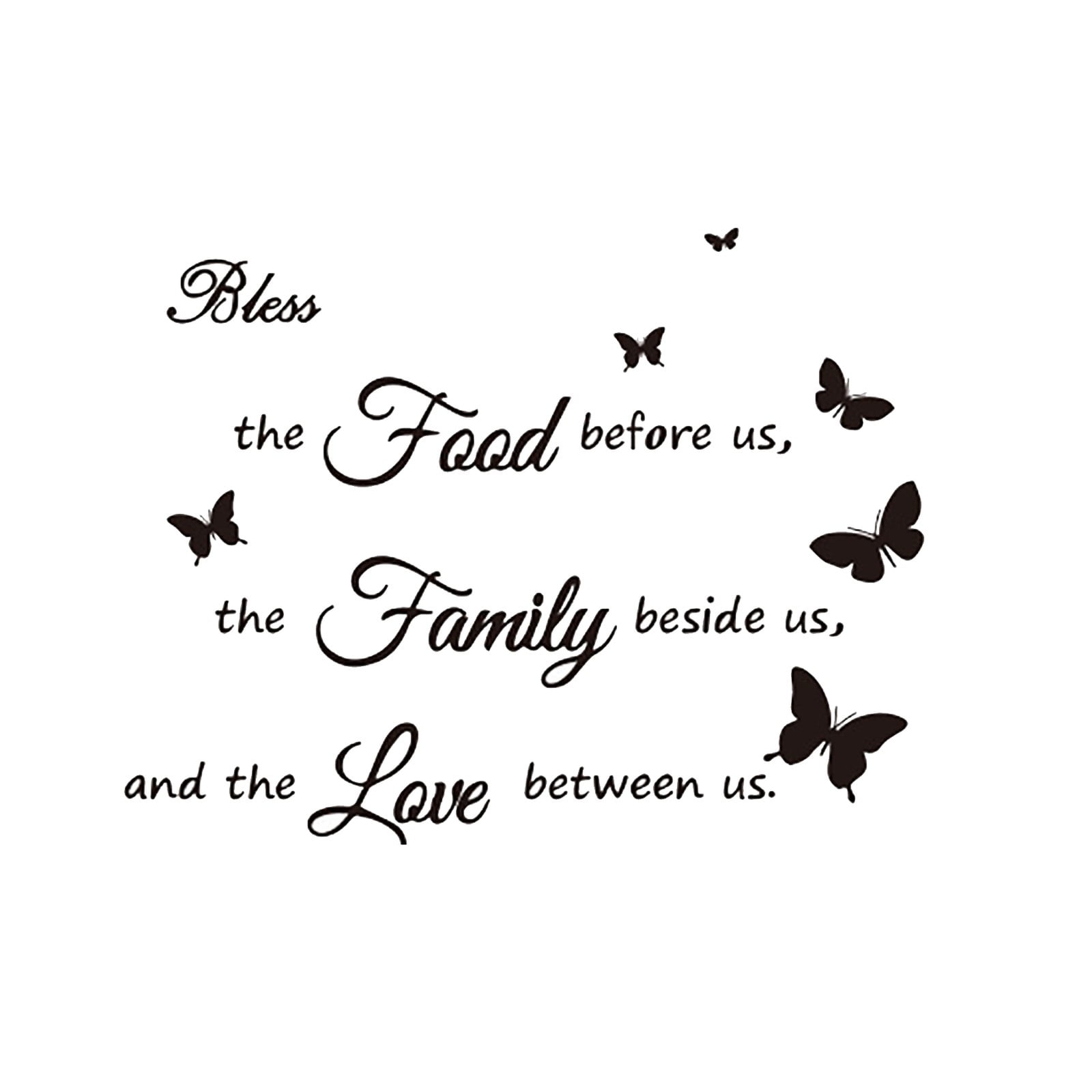 LIJCC English Decorative Stickers Wall Stickers,Creative Wall Decal ...