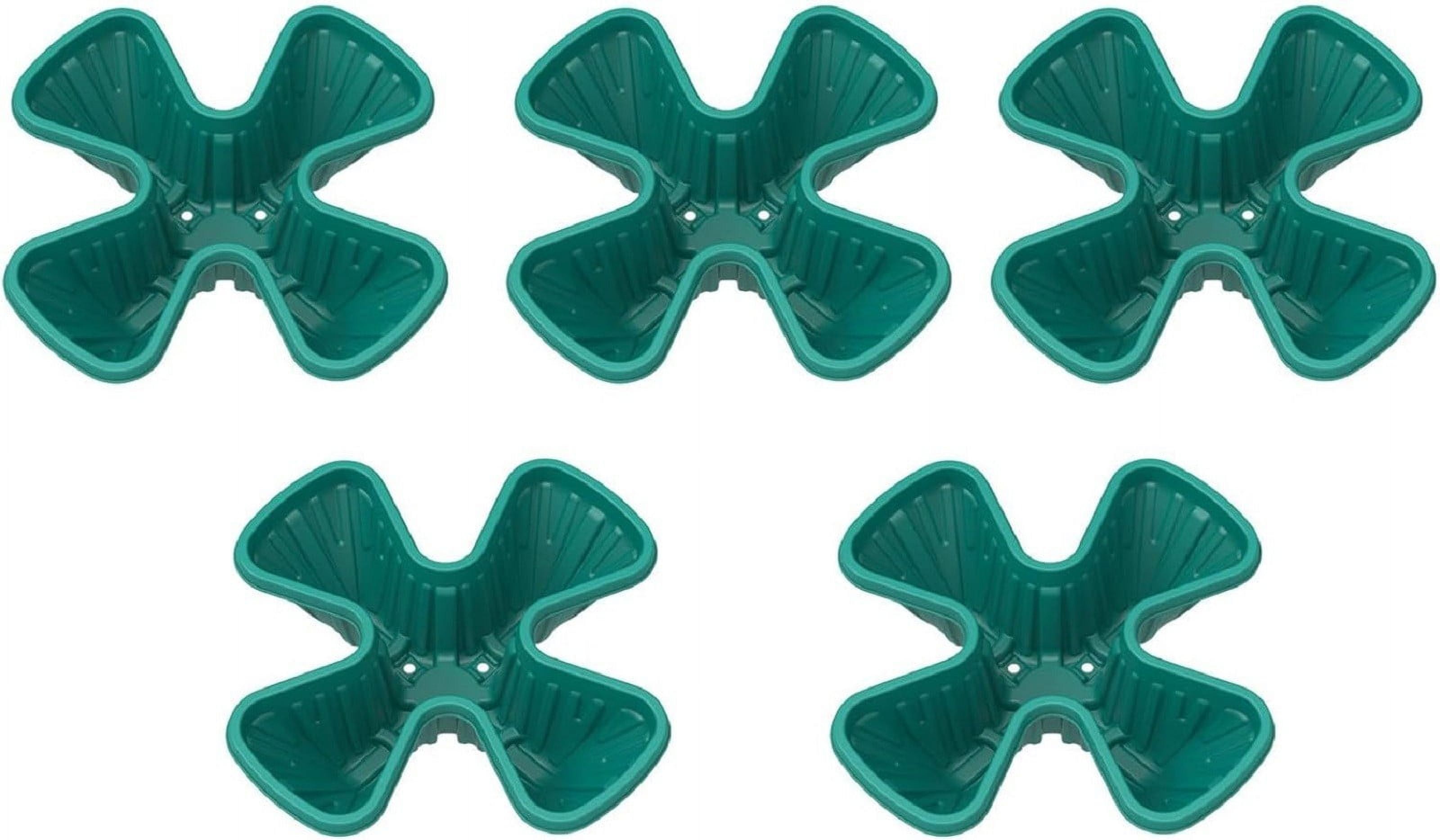 LIJCC Flower and Vegetable Planting Troughs,Vertical Garden Flower Pot ...