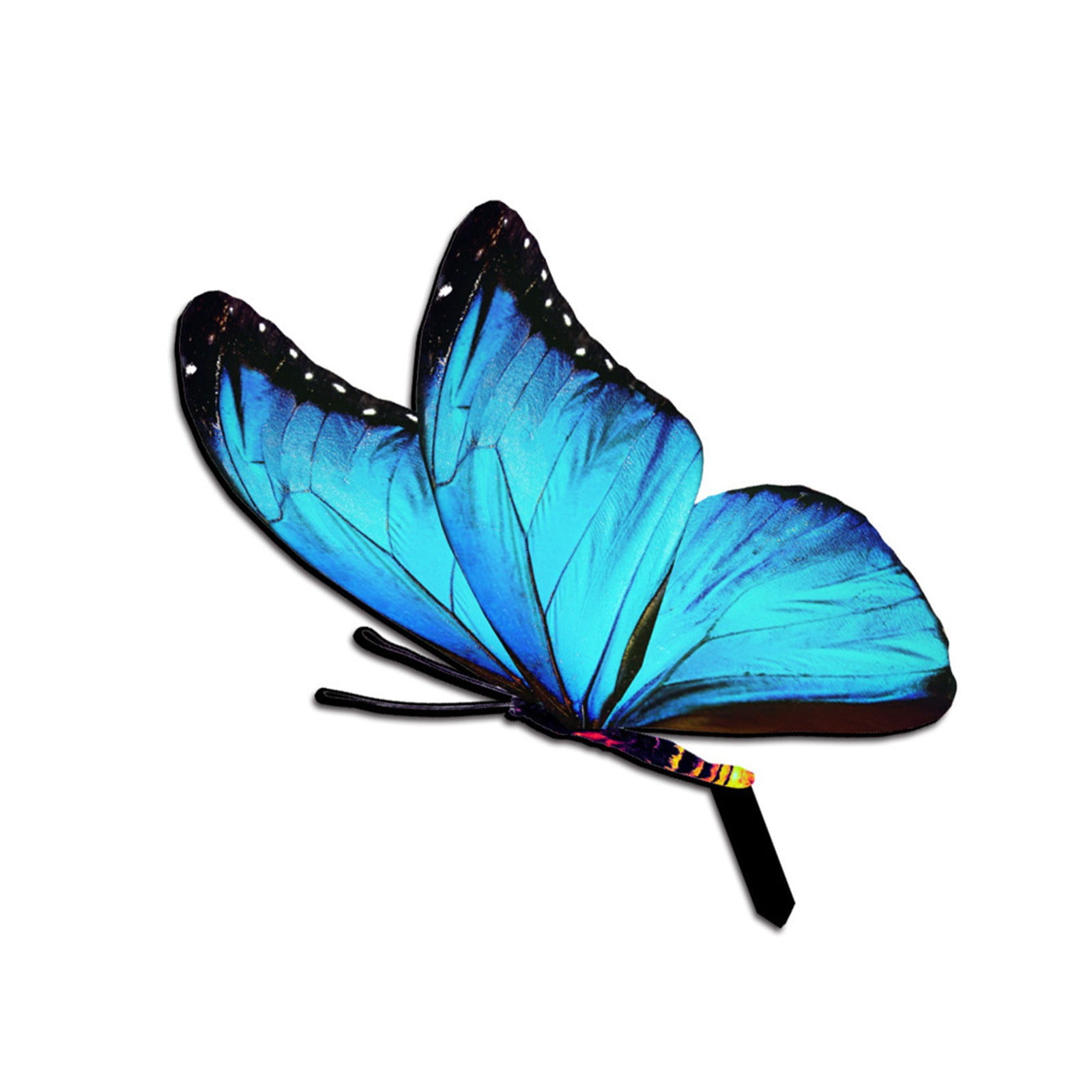 LIJCC Garden Decoration Inserts,Butterfly Acrylic Outdoor Garden Ground ...