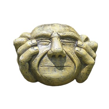 Faceless Ghost Sculpture, Halloween Ghoul Resin Decor, Home Accents ...