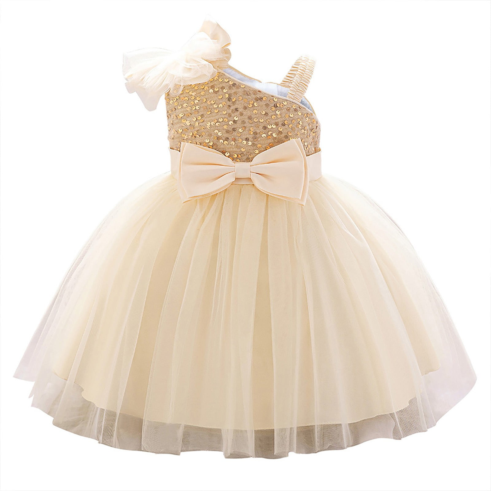 LIJCC Girl Princess Mesh Child Dress In Little Child Pompous Mesh ...