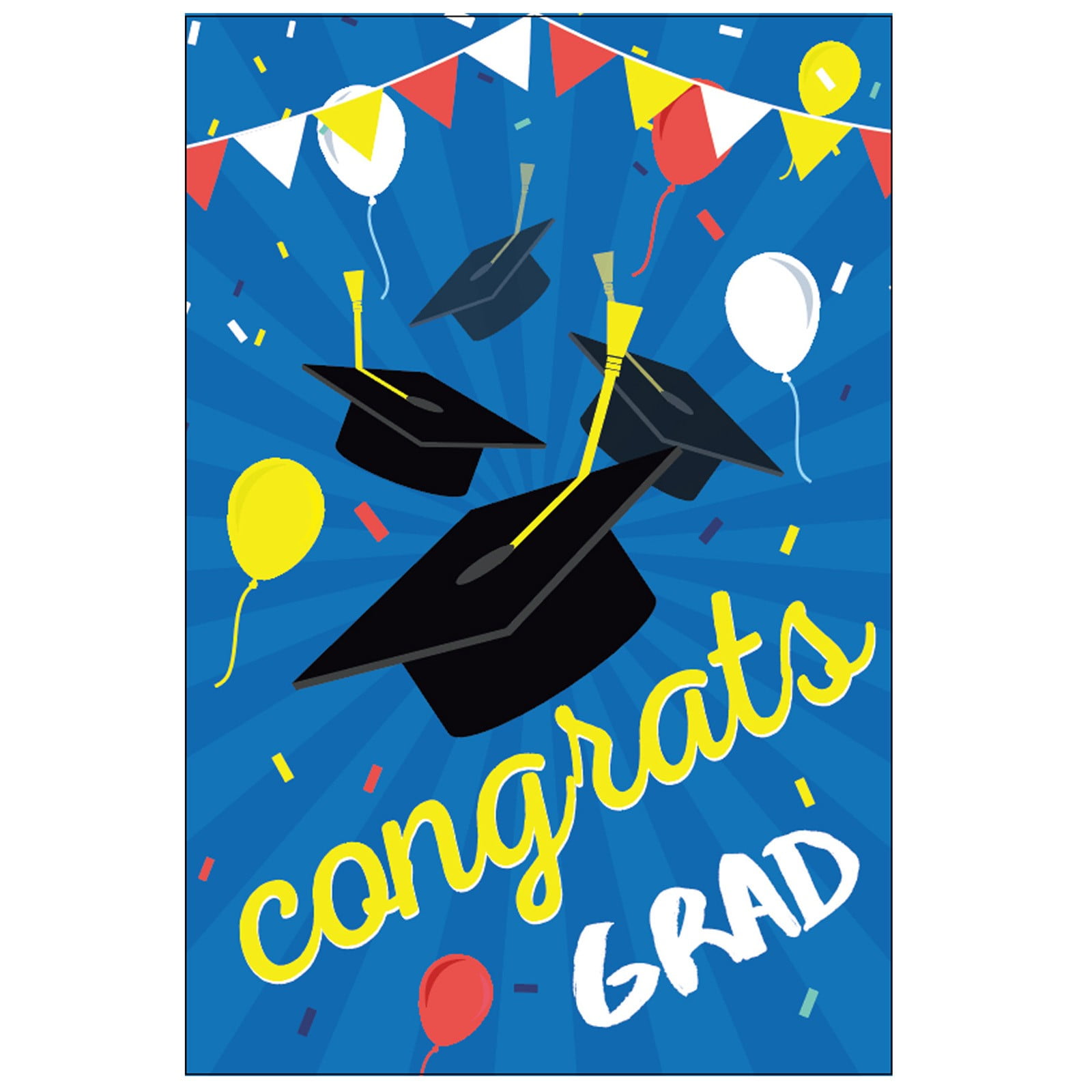 LIJCC Graduation Party Curtain Door Hanging Poster,Large Congrats Grad ...