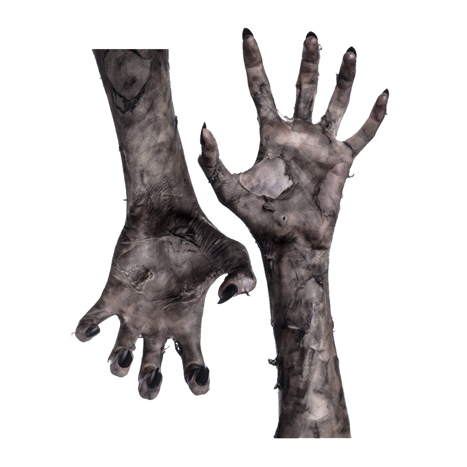 LIJCC Halloween Scary Ghost Handprint Stickers Self-Adhesive Scary ...