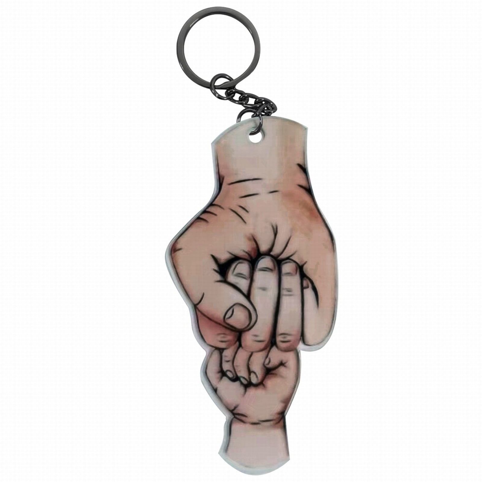 RSKK Keychain Personalized Acrylic Fist Keychains With Names Family ...