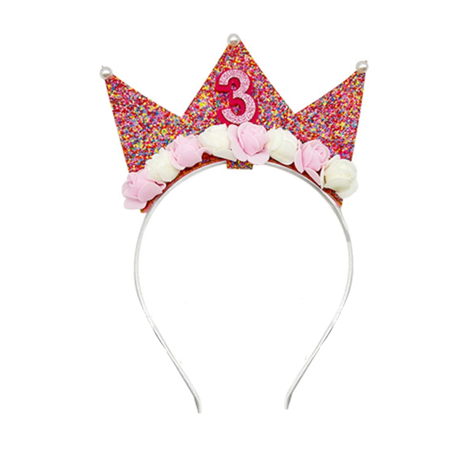 LIJCC Kids Birthday Party Decorations Birthday Girl Headband Birthday ...