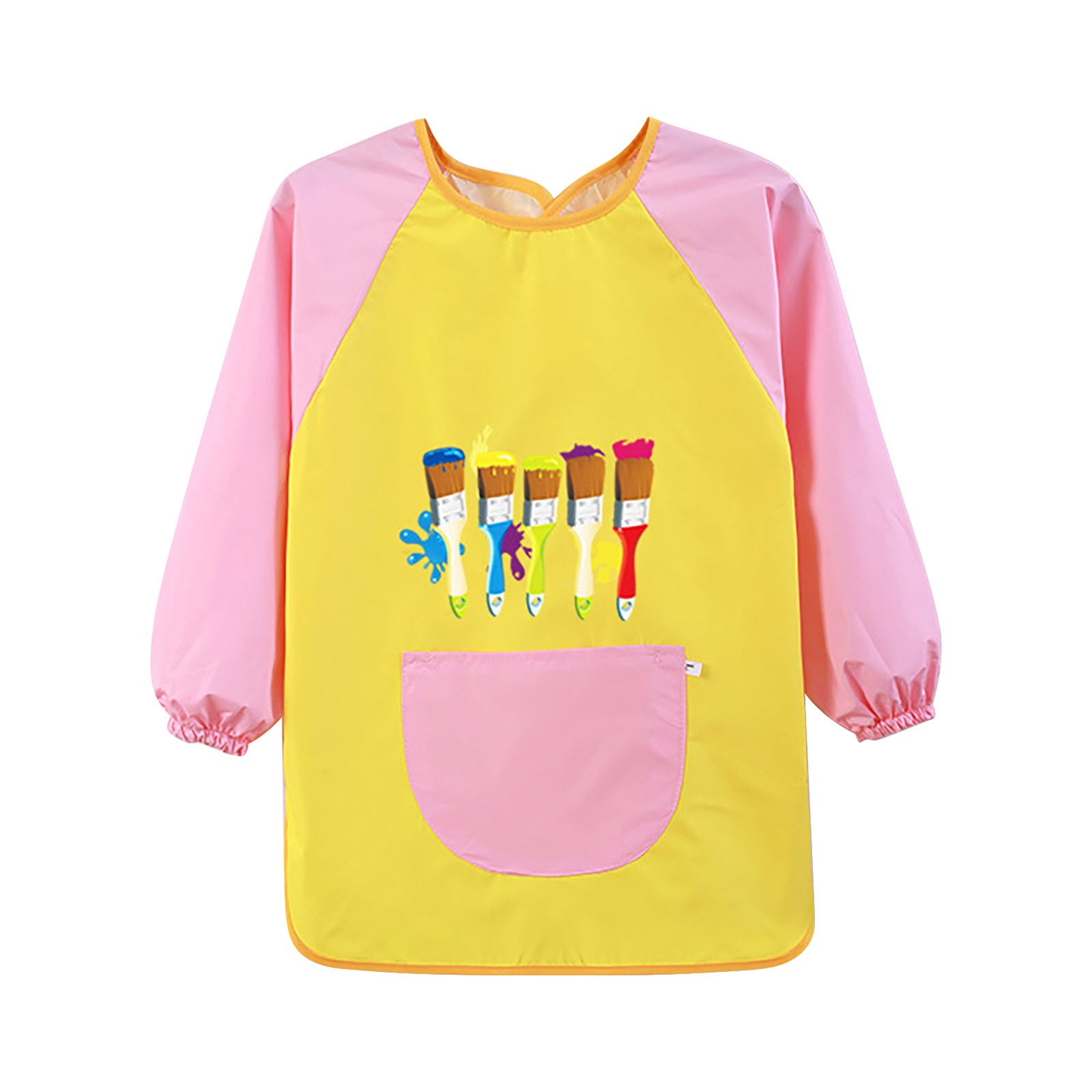 LIJCC Kids Toddlers Art Smock, Children's Art Overalls Children's Apron ...