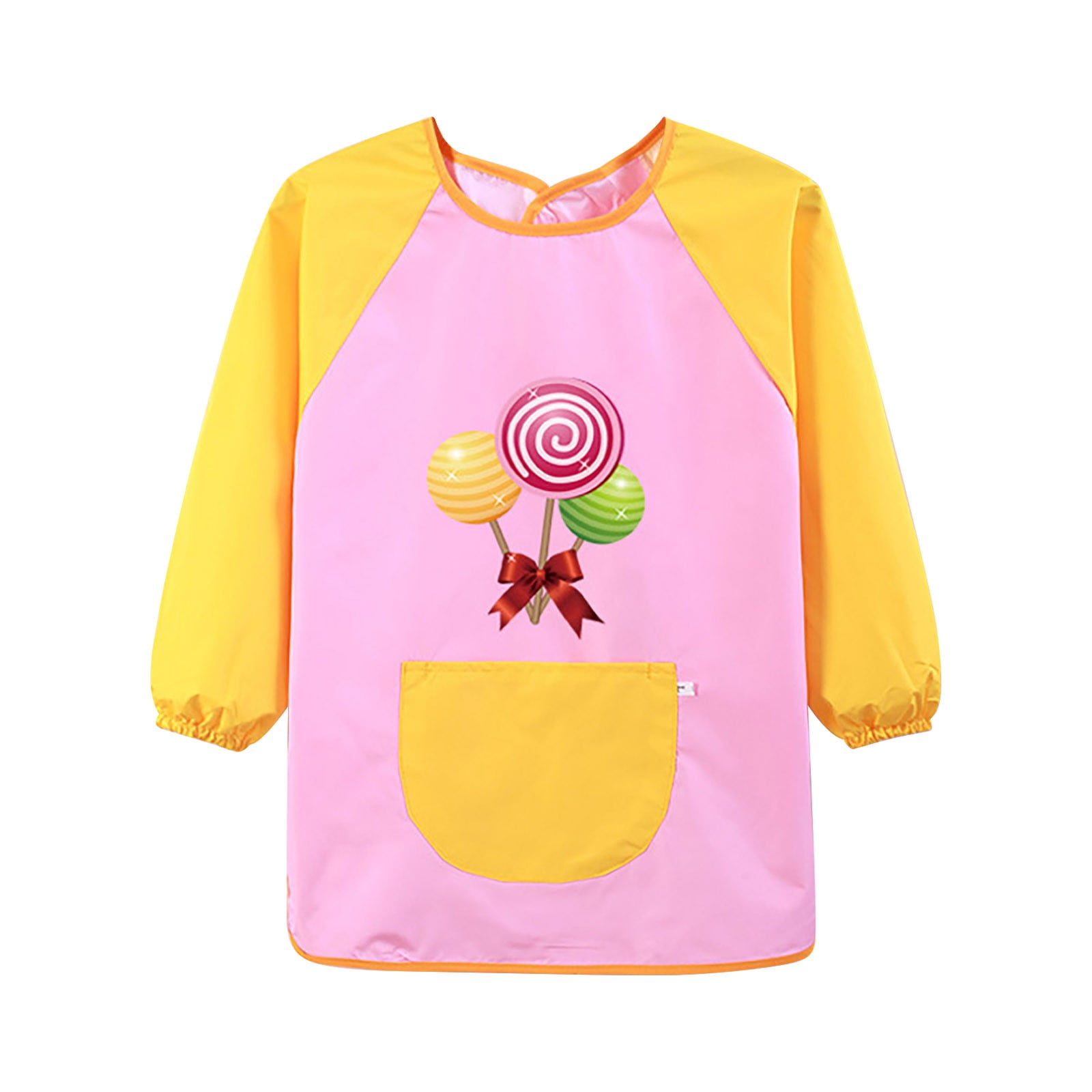 LIJCC Kids Toddlers Art Smock, Children's Art Overalls Children's Apron ...