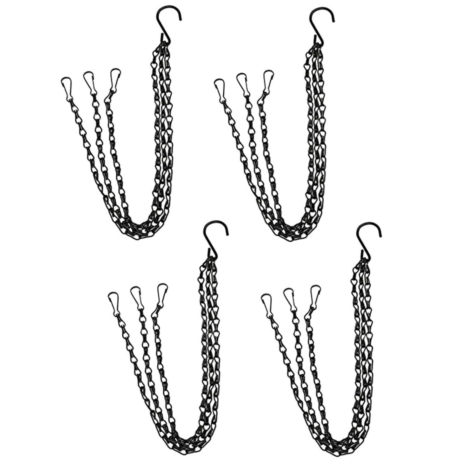 LIJCC Lead Wire Hanging Chain Flower Pot Hook Hanging Baskets Chains 3 ...