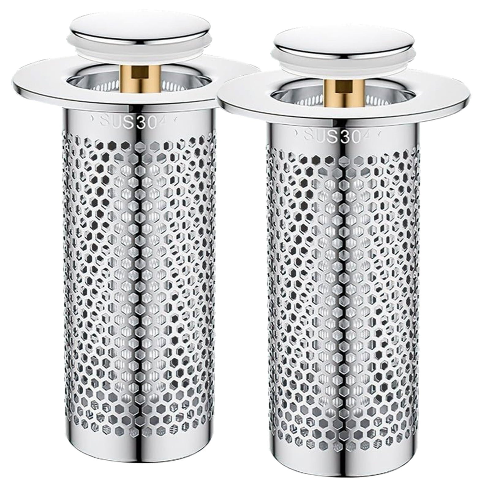 LIJCC Leaky Wash Basin Plug,Stainless Floor Drain Filter 2024 New ...