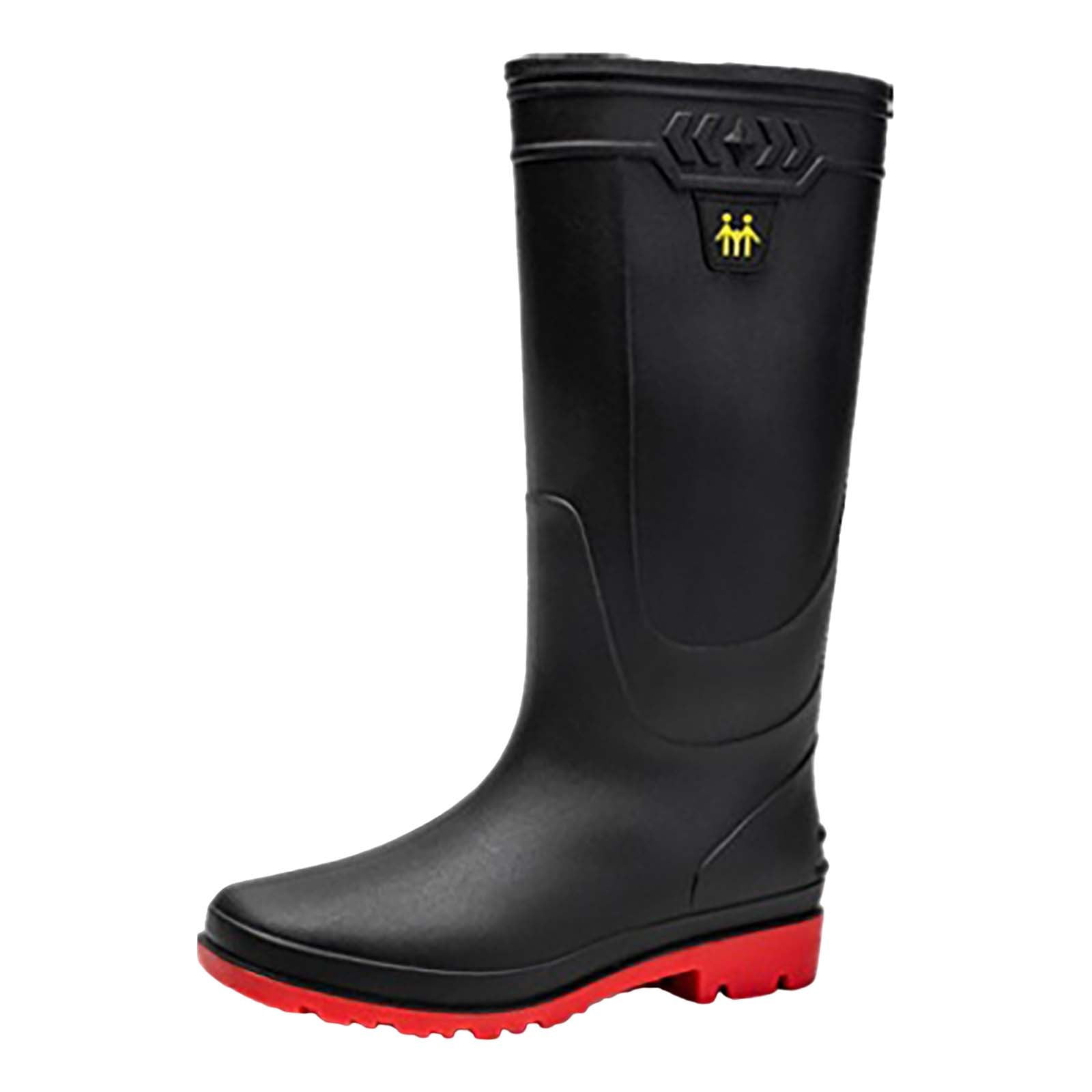 LIJCC Men Rain Slip Casual Shoes Short on Boots Water Ankle Outdoor ...