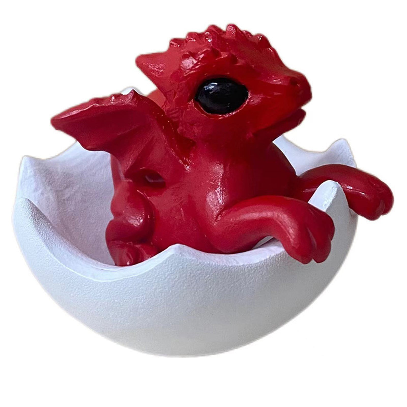 LIJCC Neosaurus Resin in Eggshell Newborn Dragon in Egg 3D Printed ...