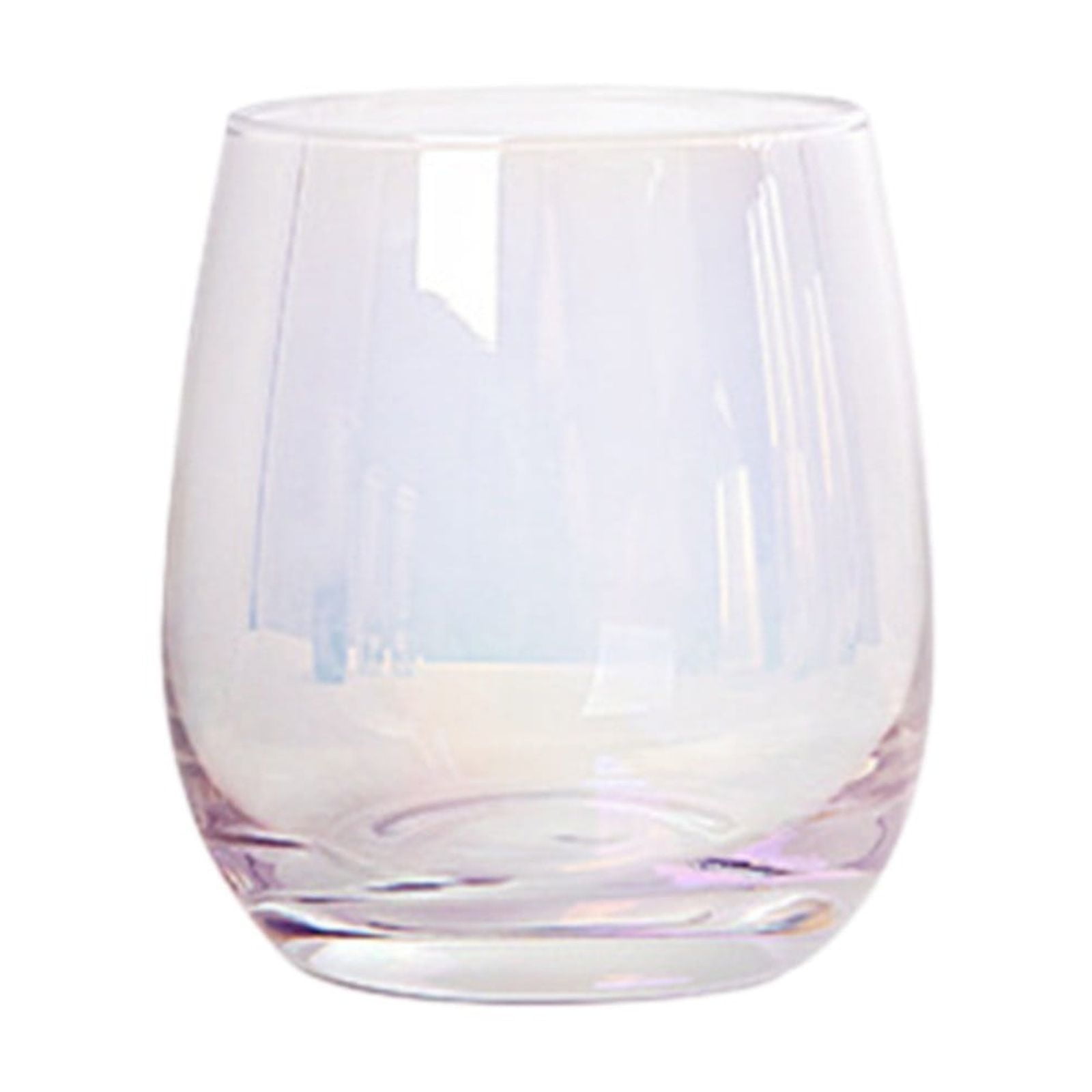 LIJCC Oval Egg Cup,Creative Smoothie Glass Juice Glass Milk Glass Ion ...