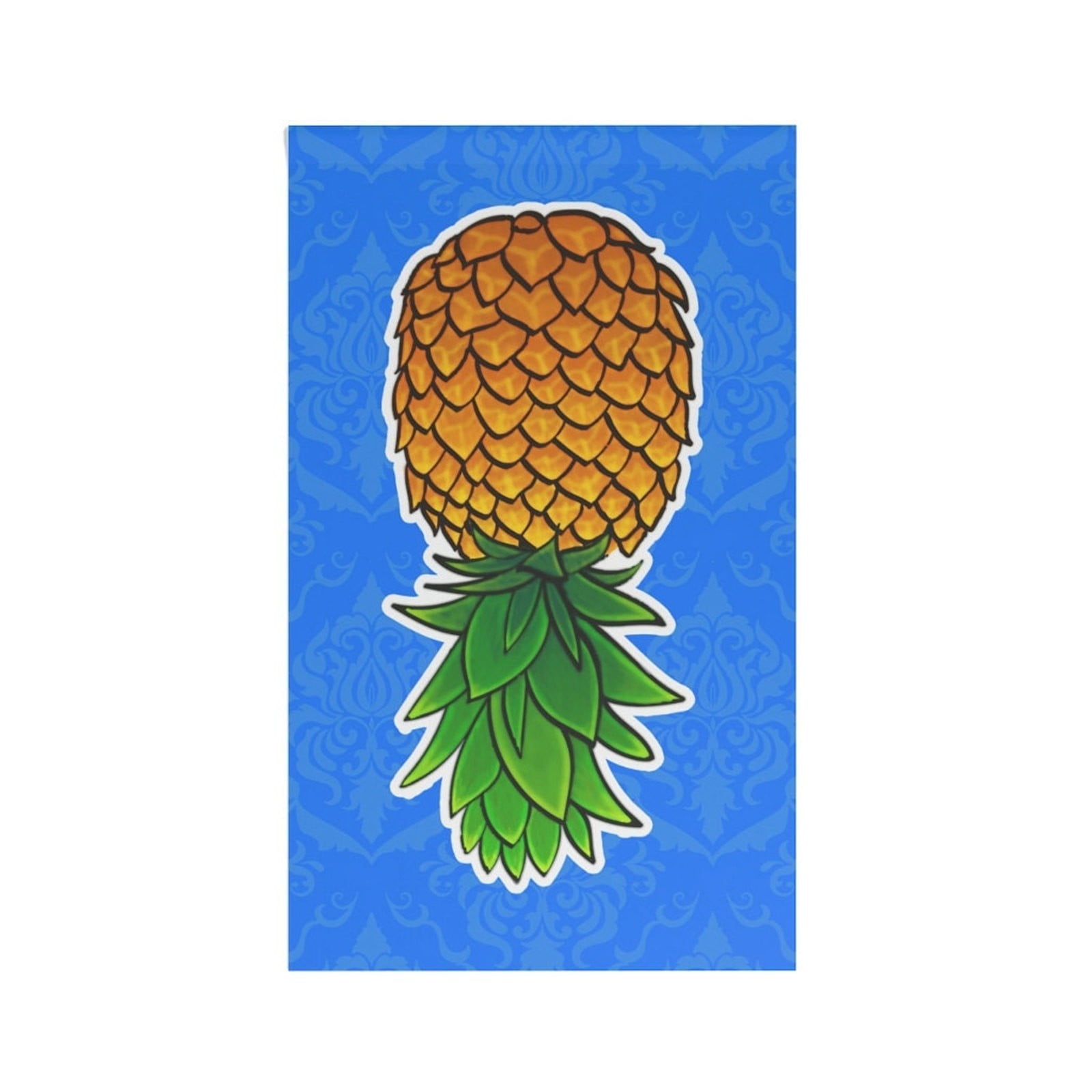 LIJCC Pineapple Flag,Pineapple Garden Flag 12 - Walmart.com