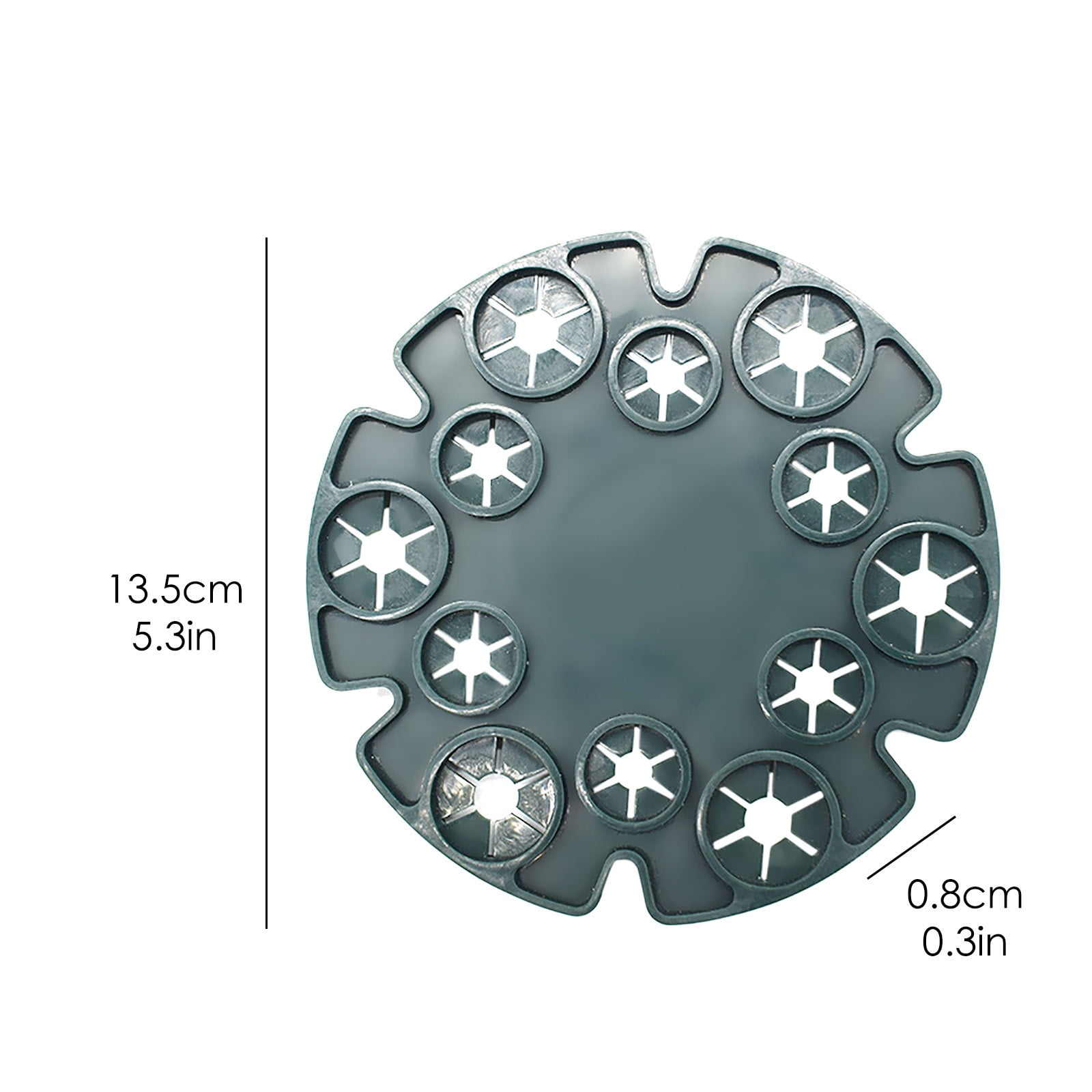 LIJCC Plant Holder,Bamboo Cane Holder Turdy Push-Through Support ...