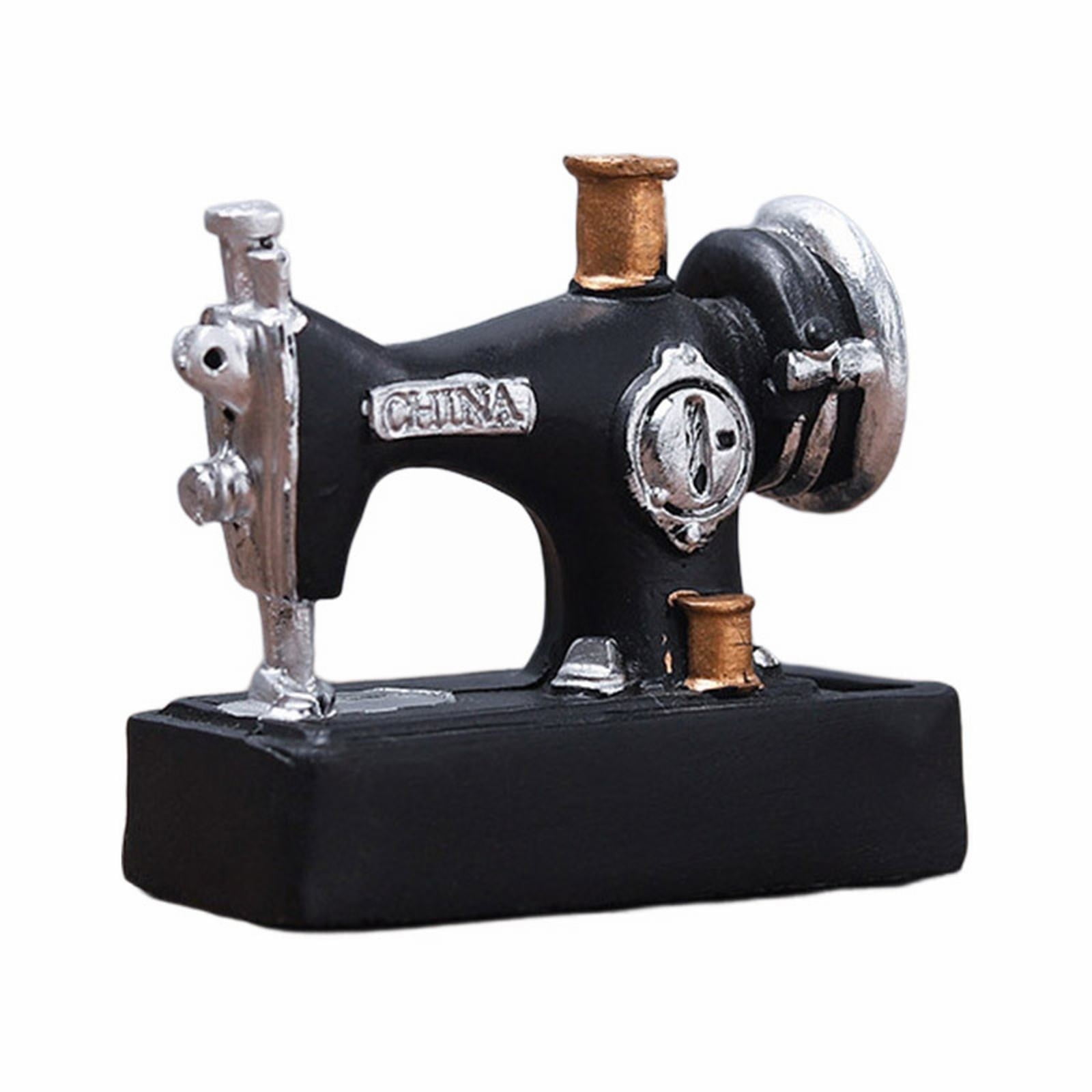 LIJCC Sewing Machine Decorations Sewingmachine Decoration Retro ...