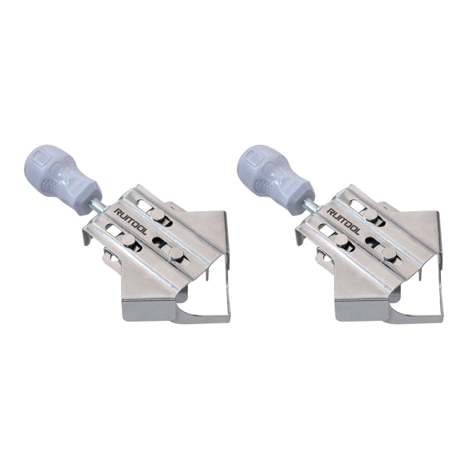 LIJCC Stainless Steel Right Angle Clamp Woodworking Splicing Quick ...