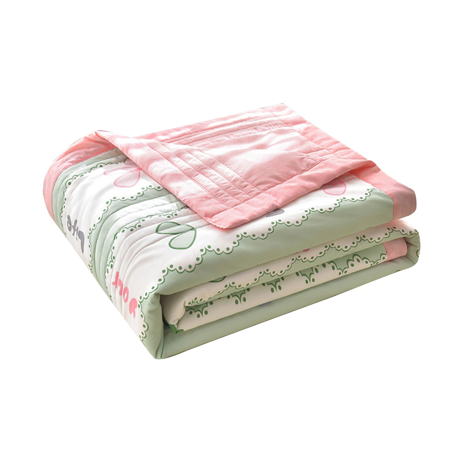 LIJCC Summer Cool Quilt Air Conditioning Quilt, Washable Cotton Fabric ...