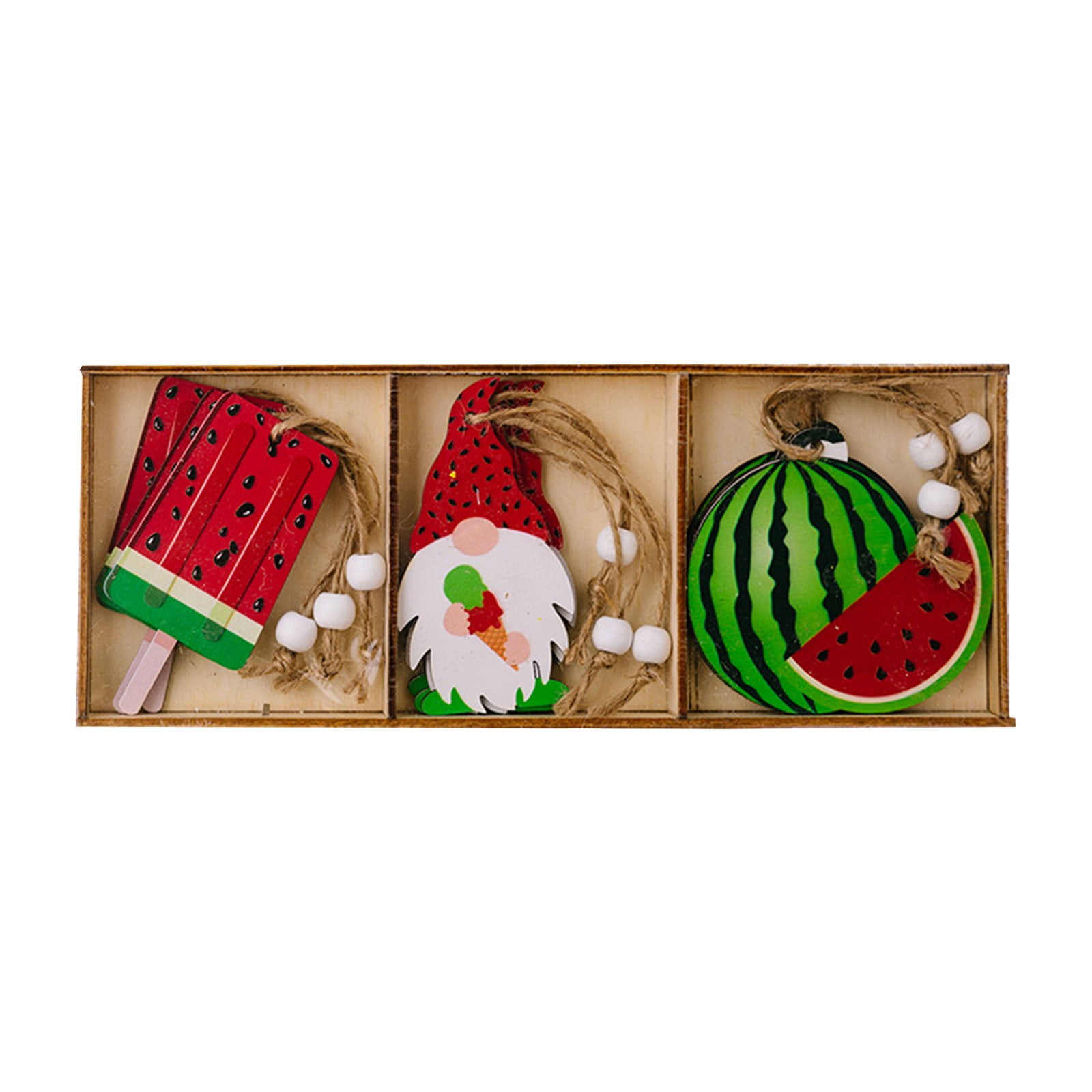 LIJCC Summer Decorative Pendants,Summer Decoration Supplies Watermelon ...