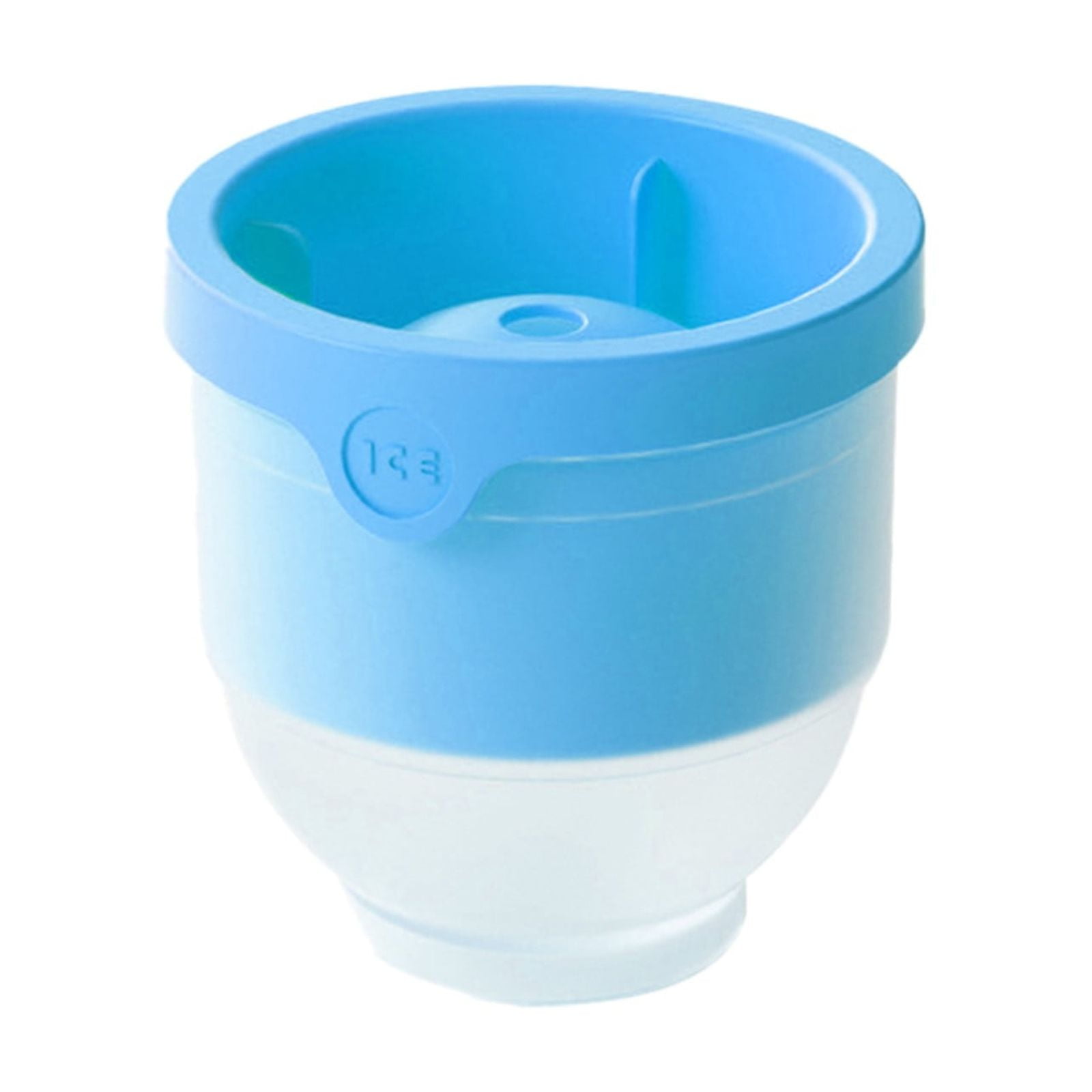 LIJCC Whiskey Household Silicone Big Ball Ice Puck Mold Large Ice 24 ...