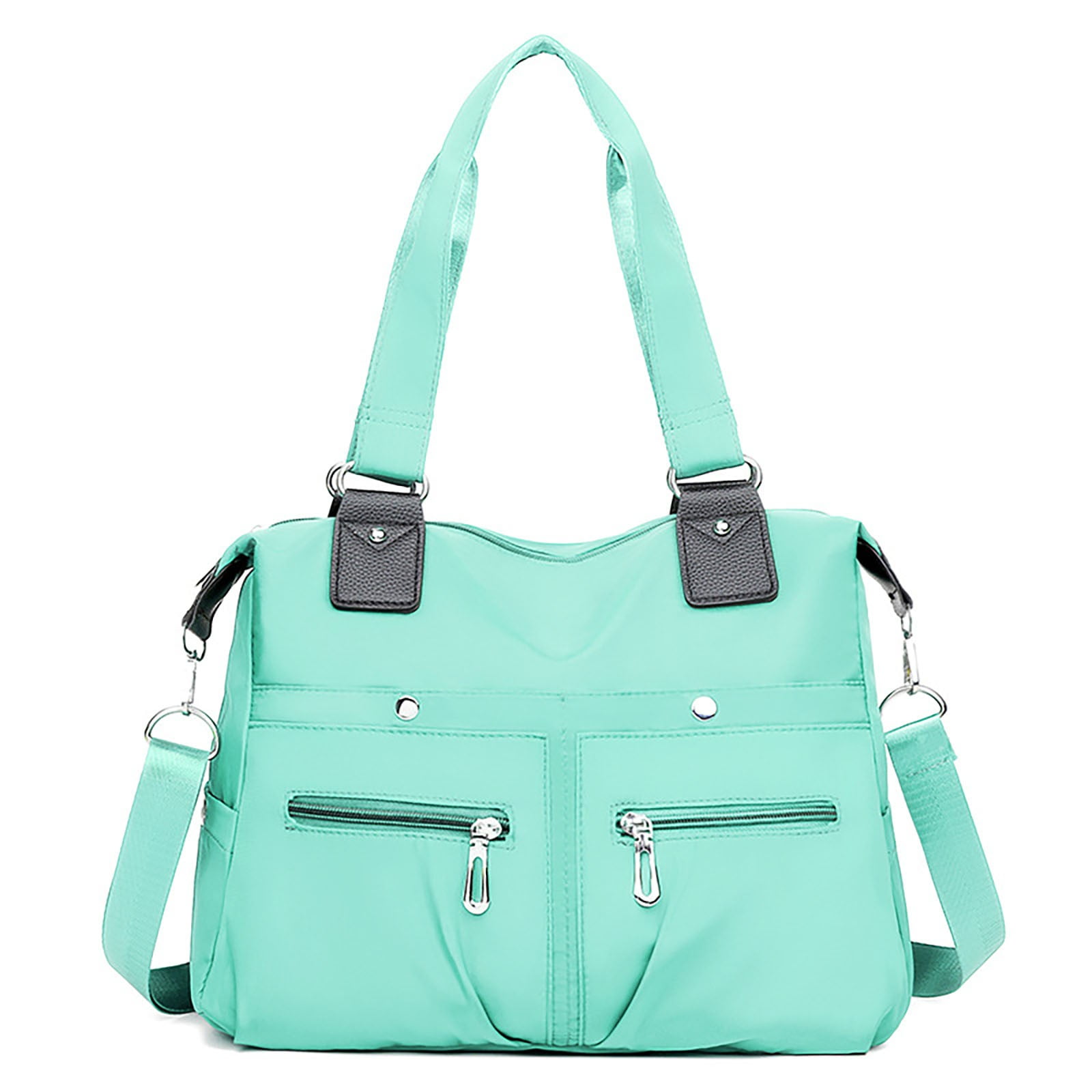 LIJCC Women New Large Capacity Waterproof Multi Pocket Shoulder Bag ...