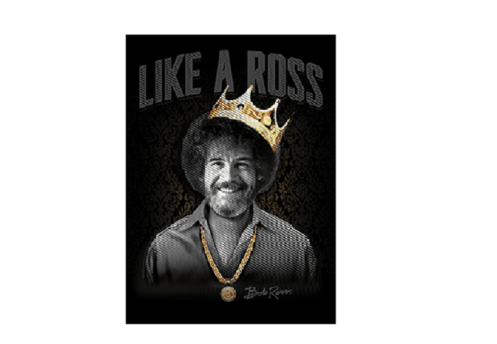 LIKE A ROSS BOB ROSS MAGNET - Officially Licensed Like A Ross Bob Ross ...