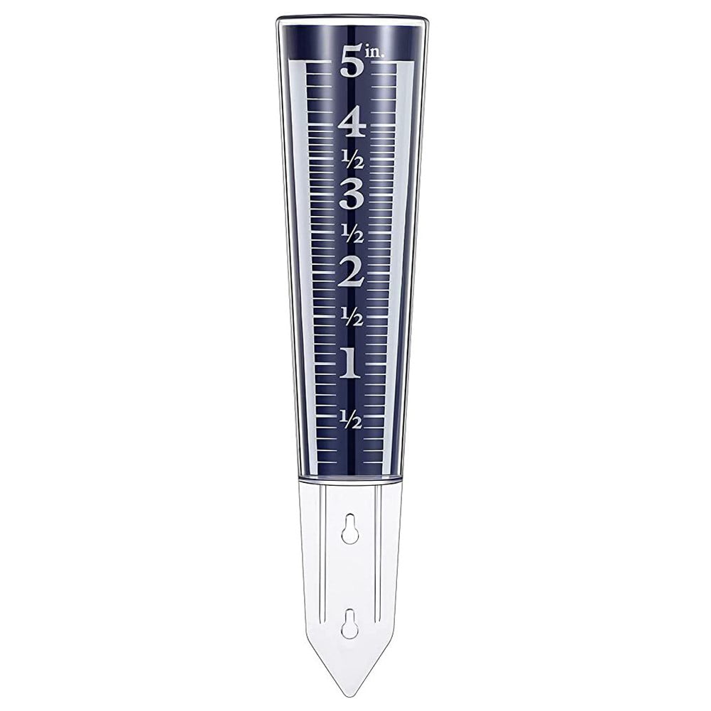 LIKEM Rain Gauge Rainwater Meter Measuring Device with scale for Garden ...