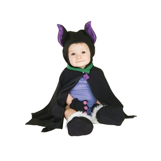LIL BAT CAPED COSTUME 3-12 MOS - Walmart.com