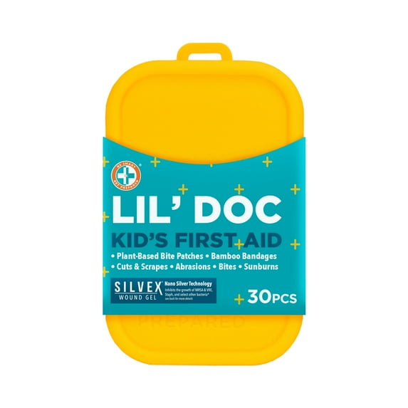 Be Smart Get Prepared Lil' Doc Kid's First Aid Kit, 30 Pieces, Travel Medical Kit - Walmart.com
