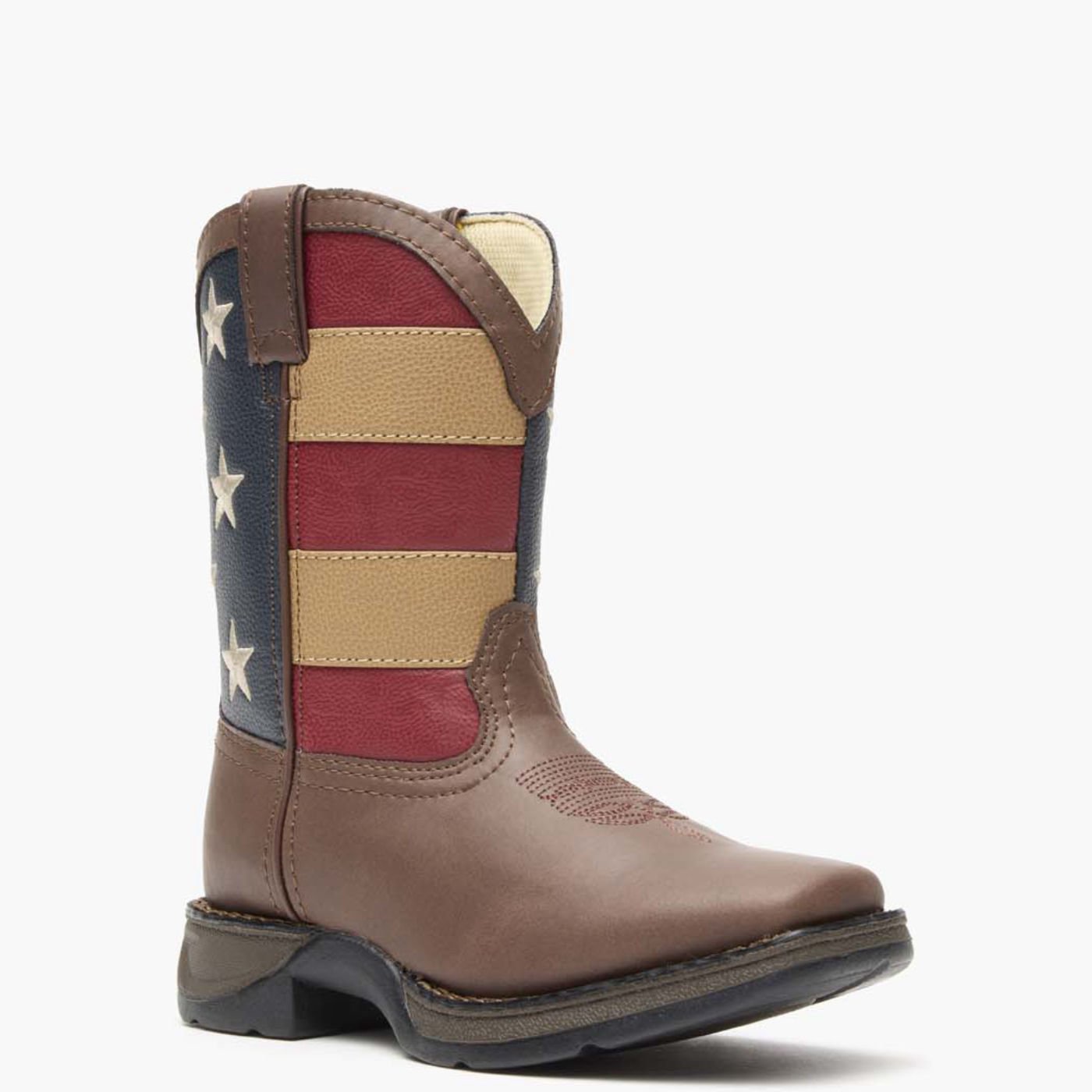LIL' DURANGO® Kid's Cowboy Shoes, Patriotic Western Flag Boot, Toddler ...