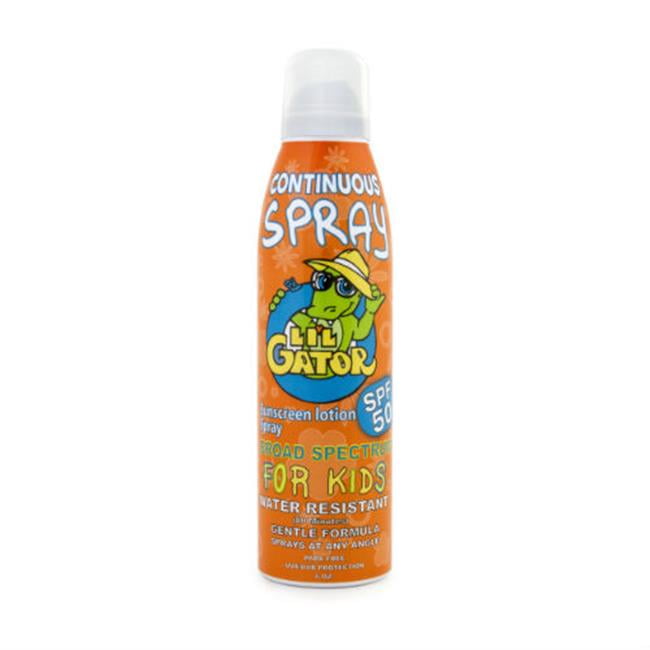 Aloe Gator AGS-13616 6 oz Aloe Gator Kids Continuous Spray Sunscreen ...
