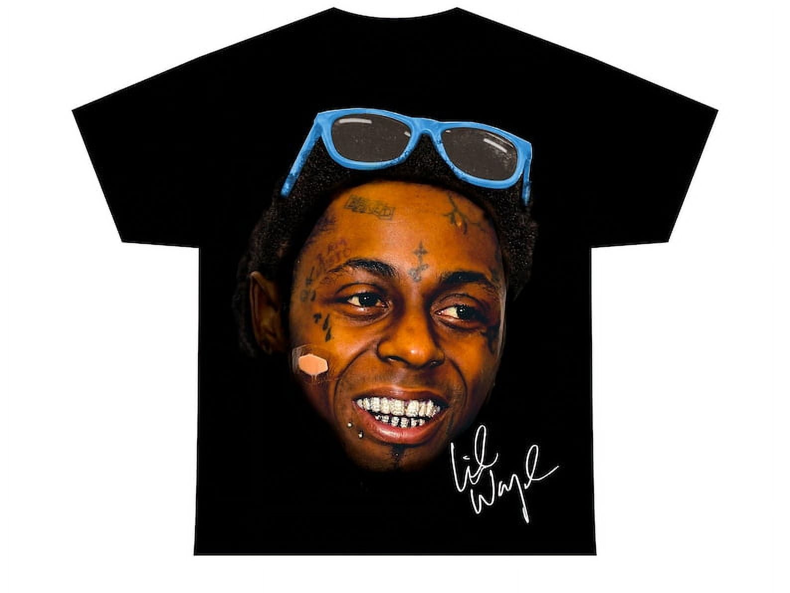 LIL WAYNE T-SHIRT | Rap Tee Vintage Style Concert Merch Graphic Jumbo ...