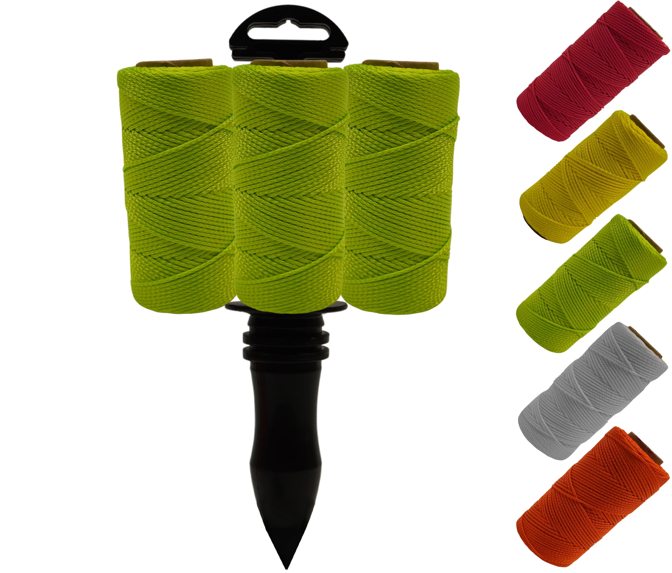 LILBURN ROPE CO. Nylon Mason Line #18 - Seine Twine for Brick Builder ...