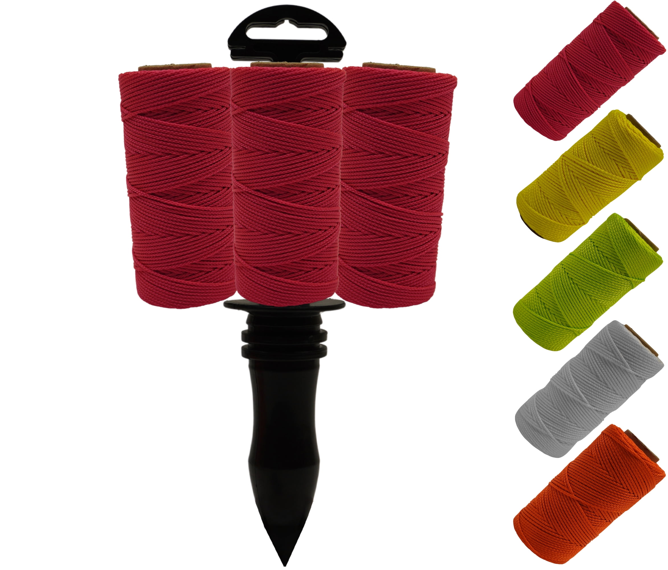 LILBURN ROPE CO. Nylon Mason Line #18 - Seine Twine for Brick Builder ...