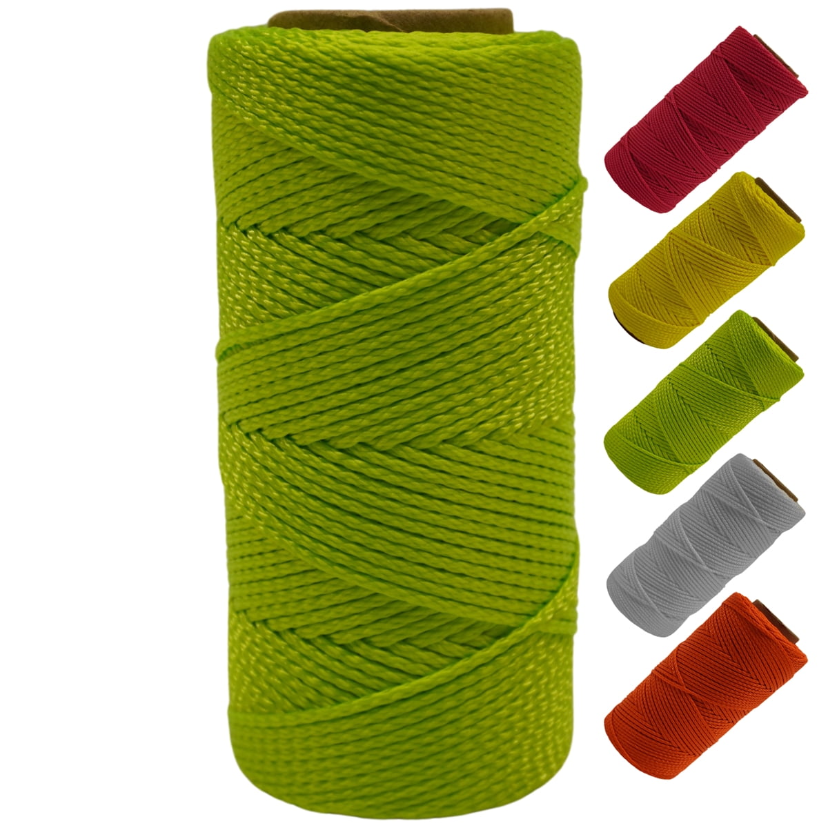 LILBURN ROPE CO. Nylon Mason Line #18 - Seine Twine for Brick Builder ...