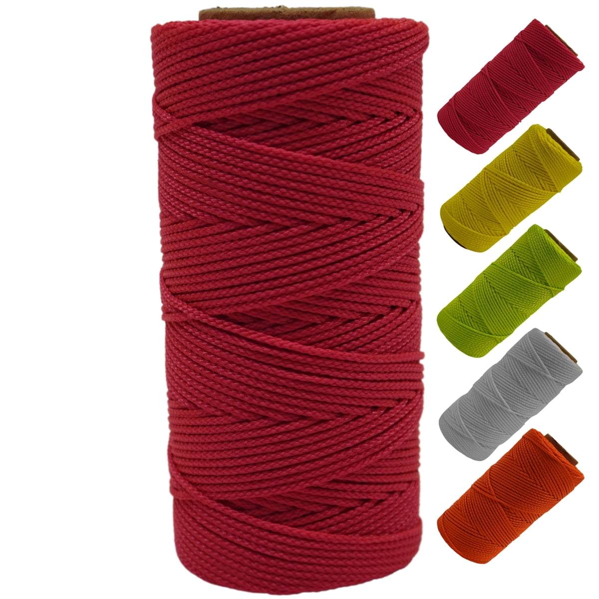 LILBURN ROPE CO. Nylon Mason Line #18 - Seine Twine for Brick Builder ...